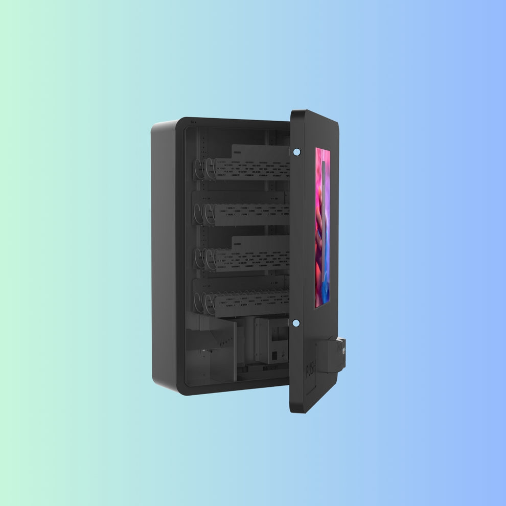 21.5” Smart Puff Vending Machine | Sell Any Product with Ease – Puff Stand